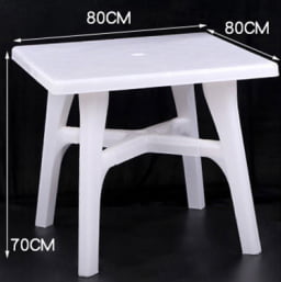 80*80cm Picnic Plastic Square table - Haideplastic.com